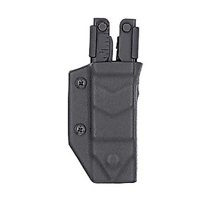Clip & Carry Kydex Multitool Sheath for GERBER MP600 ~Fits bluntnose & needlenose models~ Made in USA (Multi-tool not included) Multi Tool Holder Holster (Black)