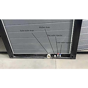 40ft House with Luxury Design, with 3 Bedroom, 1 Living Room, 1 Full Equiped Bathroom and Kitchen,Prefabricated Container House for Adults Living, Foldable Mobile Home Easy Setup & Move. (40ft)