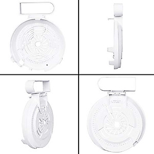 BECROWMUS 2Pack AC Outlet Wall Mount Compatible with Deco M9 Plus Whole Home Mesh WiFi System Routers, Deco M9 Plus Wall Mount Stand Bracket Holder