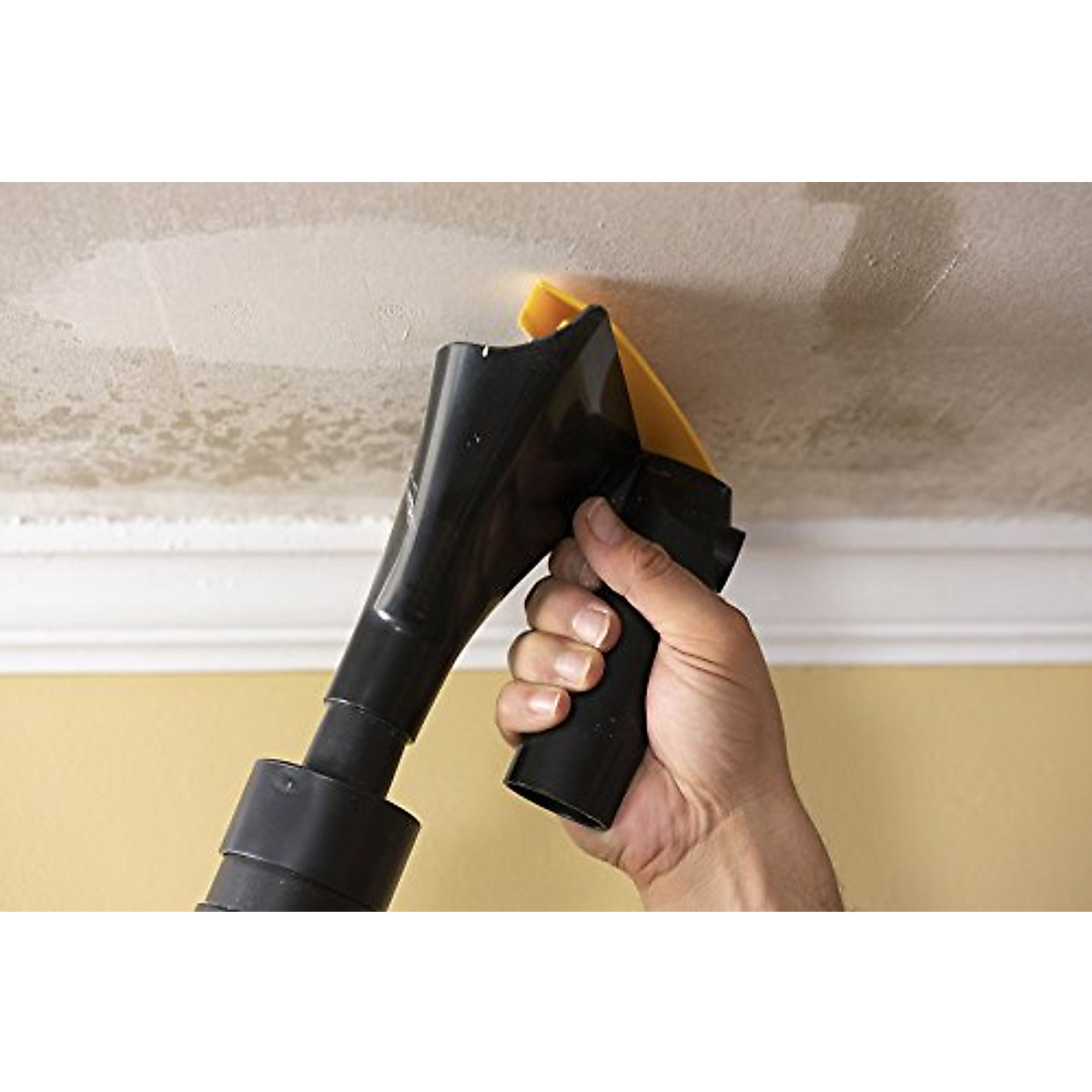 POP EEZE Popeeze Popcorn Ceiling Scraper Tool - Shop Vacuum Attachment for Removal and Repair of Acoustic Ceiling Texture Without Bag or Mess
