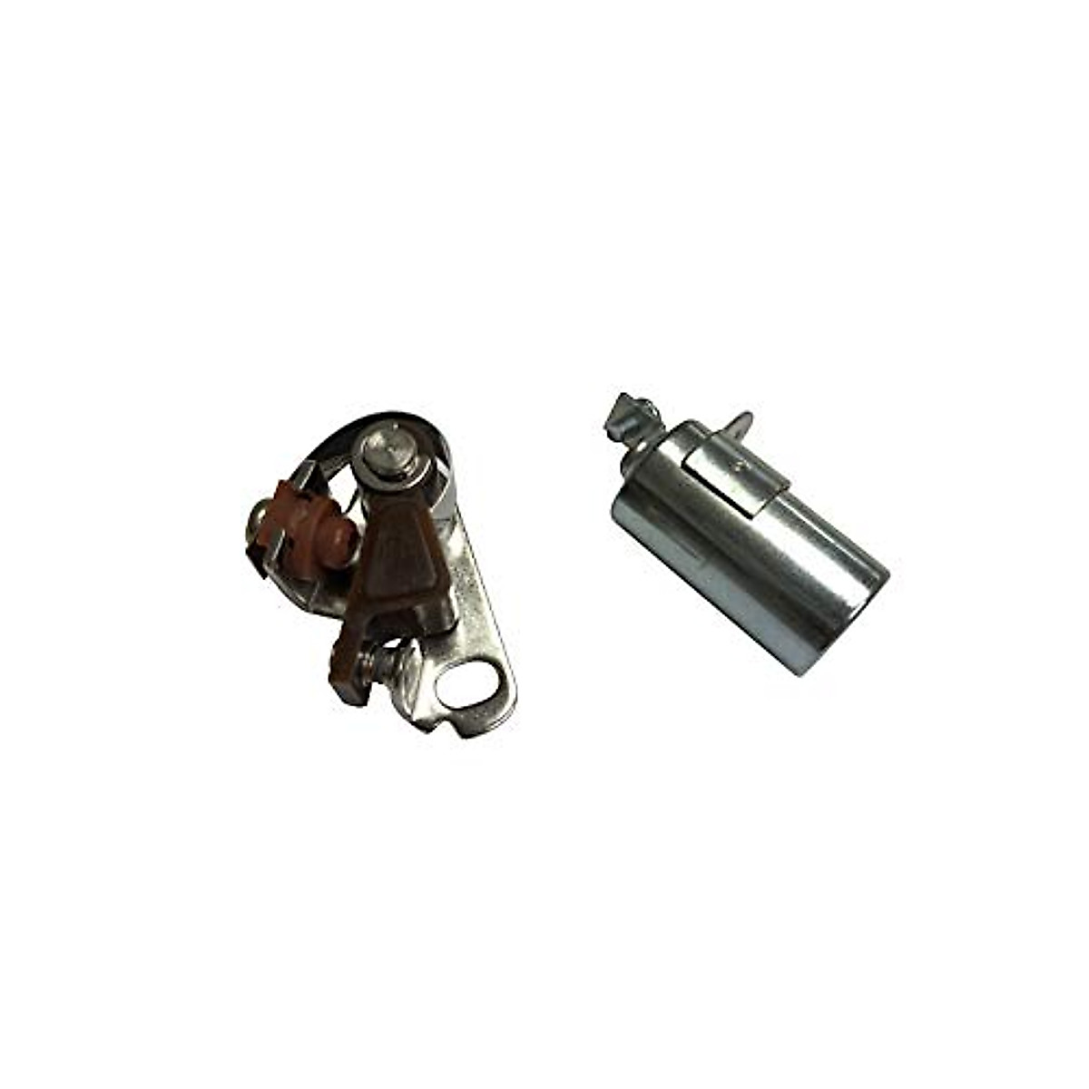 ENGINERUN Points and Condenser – Ignition Breaker Kit Compatible with Kohler K91 K141 K161 K181 K241 K301 K321 K341 K361 Replaces OEM 4715003S and 220434-S Ref Oregon 33-628 Stens 055-145