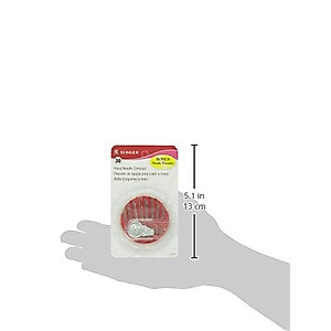 SINGER 07370 Hand Sewing Needles in Compact with Needle Threader, Assorted Sizes, 30-Count