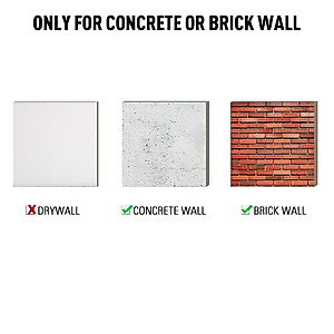 Mounting Dream MD2617 Full Motion TV Wall Mount with Swivel and Tilt for 42-84 inch TV, VESA 600x400mm and MD5751 Concrete Wall Anchors for TV Wall Mount Installation 6pcs