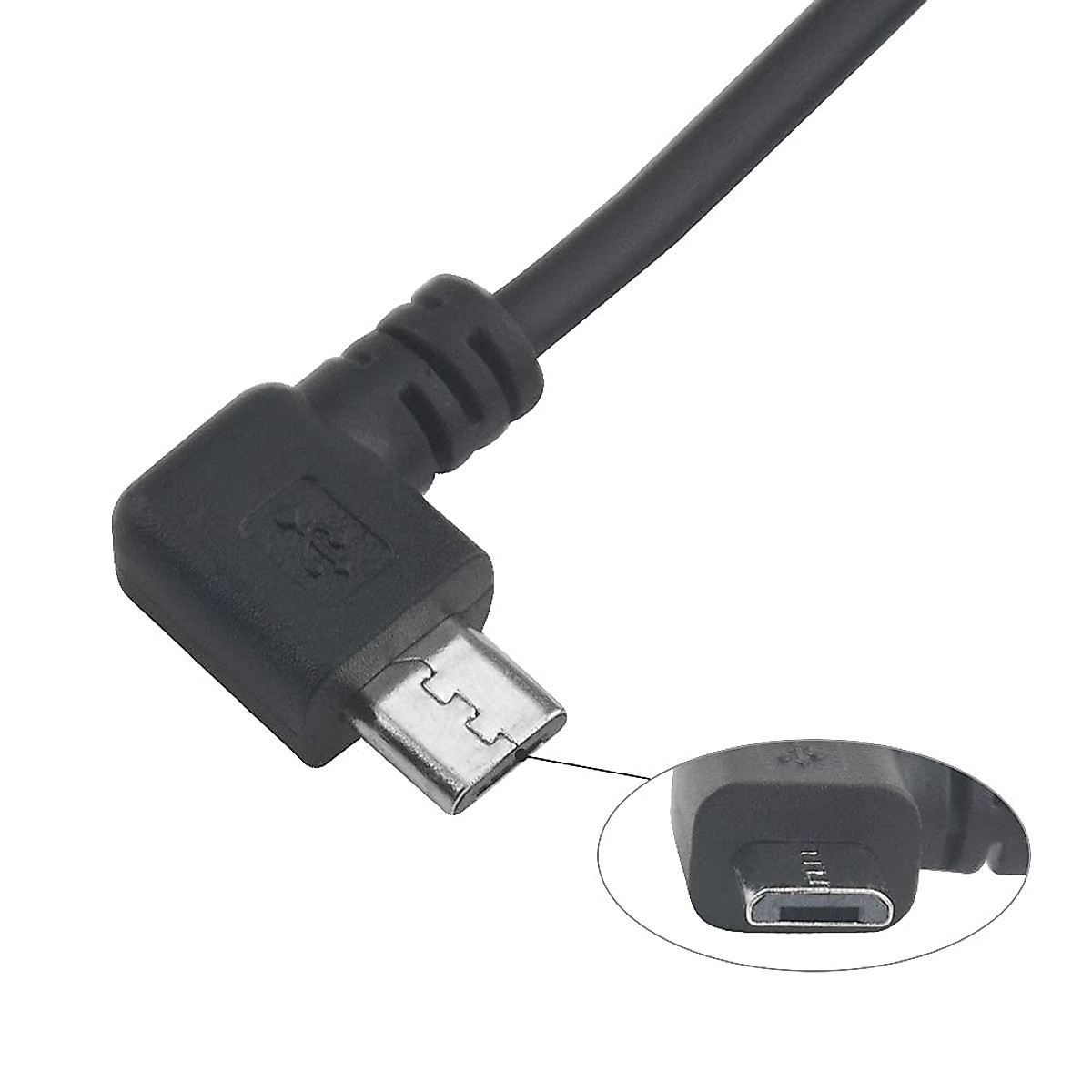 XINGYHENG 2PCS DC-DC Buck Converter Module 3A 12V 24V to 5V DC Power Converter with Micro USB Connector (Right Angle USB Interface)