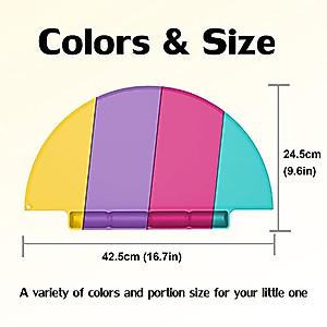 Food Catching Baby Placemat with Suction, Kids Portable Placemats for Dining Table, Premium Silicone toddler baby eating mat, Dishwasher Safe, Easy to Storage and Carry (Yellow)