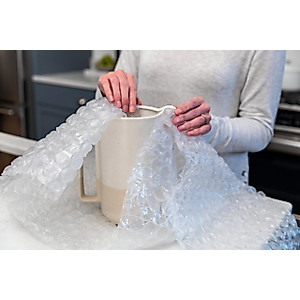 Duck Brand Large Bubble Wrap Roll, 5/16" Large Bubble Cushioning, 12" x 15', Perforated Every 12" (1304499)