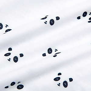 Reborn Baby Doll Clothes for 17-19 inch Reborn Dolls Cute Panda Baby Doll Outfits Set 4 Pieces of Pack