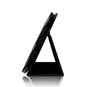 Fintie Folio Case for Kindle Fire HD 7" (2012 Old Model) - Slim Fit Leather Cover with Auto Sleep/Wake Feature (Will only fit Amazon Kindle Fire HD 7, Previous Generation - 2nd), Black