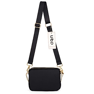 UTO Small Crossbody Bags for Women 3 in 1 Trendy Belt Purse Fashion Designer Mini Cute Sling Fanny Chest Pack