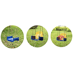 3 in 1 Baby Toddler and Teens Playground Hanging Swing Seat