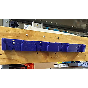 K24 4 slot Battery Rack for Kobalt Wall Mount Holder Latching Storage Rack 24VMax and KXB/ XTR Ultimate Output packs KXB-424-03, KXB-824-03. KB-124-03, KB-324-03, KB424-03, KB-624-03. USA PN K24x4-WR