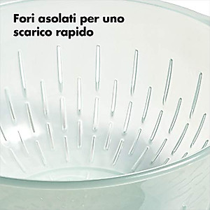 OXO Good Grips 5 Quart Colander in Sea Glass