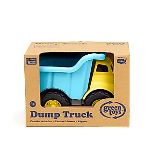 Green Toys Dump Truck - Turquoise/Yellow