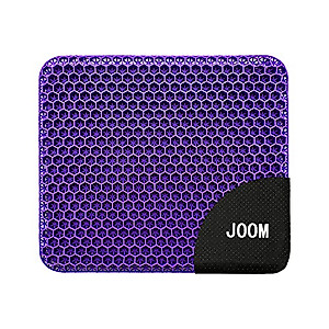 JOOM Gel Seat Cushion for Long Sitting – Back, Sciatica, Hip, Tailbone Pain Relief Cushion – Gel Seat Cushion for Office Chair, Cars, Long Trips – Egg Seat Gel Cushion for Wheelchair Pressure Relief