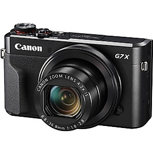 Canon PowerShot G7 X Mark II Digital Camera 1066C001 (International Model) Bundle with 8GB SDHC Class 10 Memory Card + More