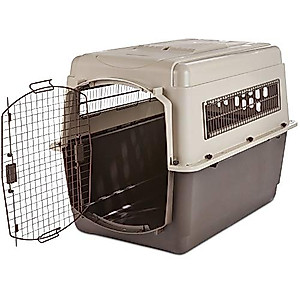 Petmate Ultra Vari Dog Kennel for Medium to Large Dogs (Durable, Heavy Duty Dog Travel Crate, Made with Recycled Materials, 40 in. Long) 70 to 90 lbs, Made in USA