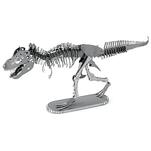 Metal Earth Fascinations 3D Metal Model Kits Set of 4 Dinosaurs - T-Rex, Stegosaurus, Triceratops and Pteranodon