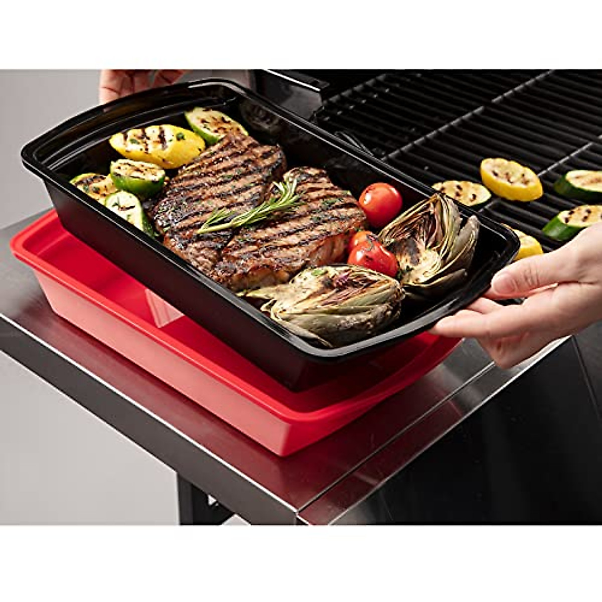 Cuisinart CMT-500 2-Pack Marinating Marinade Containers