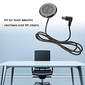 Recliner Hand Control, Power Recliner Lift Chair Hand Control 4-Core Wire Round 2 Button Dual USB Charging for Electric Recliners