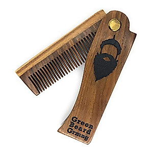 Tree-mendous Sandalwood Folding Comb - Durable Pocket Combs that Plant Trees by Green Beard Grmng