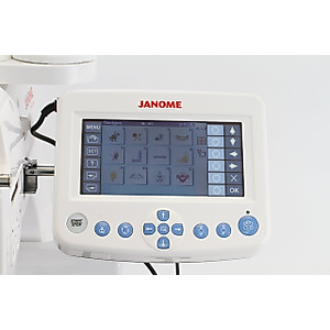 Janome MB-4S Four Needle Embroidery Machine with Accessories