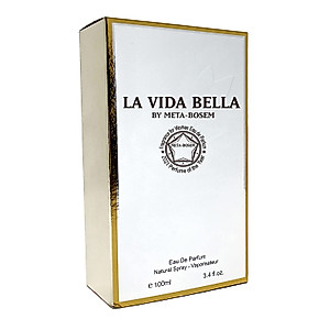 META-BOSEM LA BELA Eau de Parfum Spray for Women, Wonderful Gift, Gourmand Fragrance, Daytime and Casual Use, for all Skin Types, a Classic Bottle, 3.4 Fluid Ounce