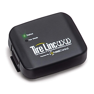 Lippert Components - 2020106863 Tire LINC Tire Pressure and Temperature Monitoring System for RVs (TPMS) with Tire Sensors and Repeater