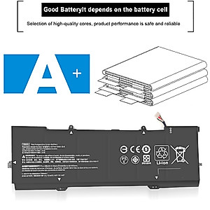 Gomarty YB06XL HSTNN-DB8H Laptop Battery for HP Spectre X360 15-CH000 15T-CH000 15-CH000NA 15-CH011DX 15-CH011NR CH001TX CH005NG CH015ND CH034NG Series 926427-271 928372-855 926372-855 TPN-Q200