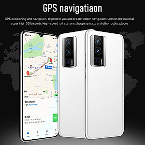 HD Smart Phones, Cell Phone Gravity Induction 3 Card Slot for Office (US Plug)