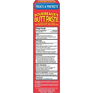 Boudreaux's Maximum Strength Butt Paste Ointment 4 oz (Pack of 6)