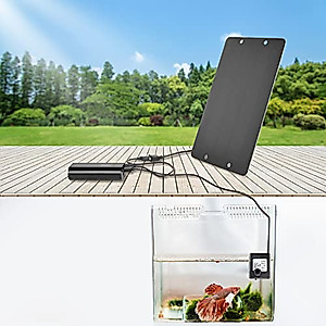 Mini Solar Panel,5V 6W USB Monocrystalline Solar Panel Charger,Waterproof Solar Charger with Built-in Voltage Stabilization System for Smart Phone,Power Bank and GPS Unit