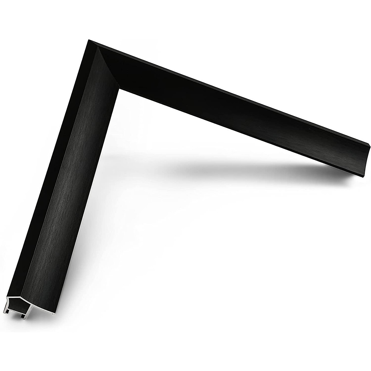 Frame My TV Deco TV Frames Alloy Prismatic - Anodized Black Bezel Compatible ONLY with Samsung The Frame TV (55", Fits 2021-2024 Frame TV)