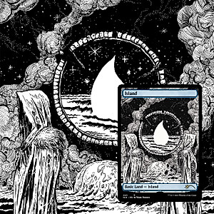 Magic TCG The Gathering Secret Lair: MTG Smitten Superdrop 2021 Unfathomable Crushing Brutality of Basic Lands