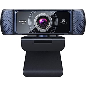VITADE Webcam 1080P 60fps with Microphone for Streaming, 682H Pro HD USB Computer Web Camera Video Cam for Gaming Conferencing Mac Windows Desktop PC Laptop Xbox Skype OBS Twitch YouTube Xsplit