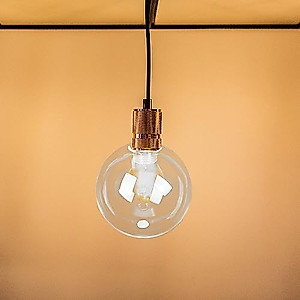 Glass Globe Lamp Shade Clear Ball Lampshade Cover Wall Sconces Chandelier Fixture Replacement Globes for Pendant Light Wall lamp