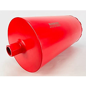 9" Inch Diamond Wet Core Drill Bit 1-1/4” Threaded by BLUEROCK Tools for Concrete Rebar Asphalt Brick Rock Masonry Hole Barrel Coring