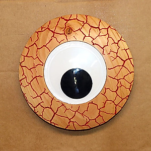 5.9 Inches Giant Wiggle Eyes with Self Adhesive, Black White Googly Eyes for DIY Crafts Christmas Tree Decoration