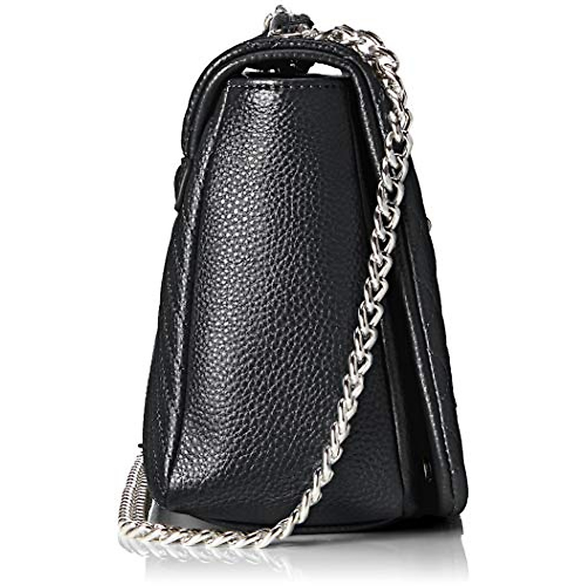 Love Moschino Borsa Pu Quilted, Women’s Satchel, Black (Nero), 10x17x28 cm (B x H T)