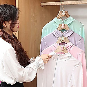 Hawtrytoa 50pcs Space Saving Clothes Hanger Connector Hooks Super Space Saving for Closet Coat Hooks for Hanging,Thicken Space Saving Hangers Clothes Hangers Space Savers (50 White)