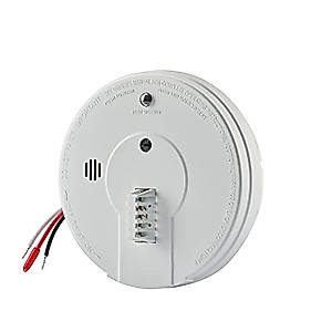 Kidde Heat Detector, Hardwired with Battery Backup & 2 LEDs, Interconnect Capability, Ideal for Garages