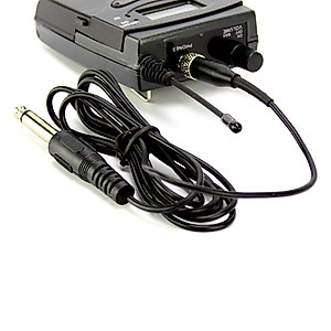 JXRYWF 3.5mm Screw Lock Stereo 1/8" to 6.35mm 1/4" Jack Guitar Audio Cable Instrument Cord for Sennheiser Wireless SK EK 100 300 500 G3…