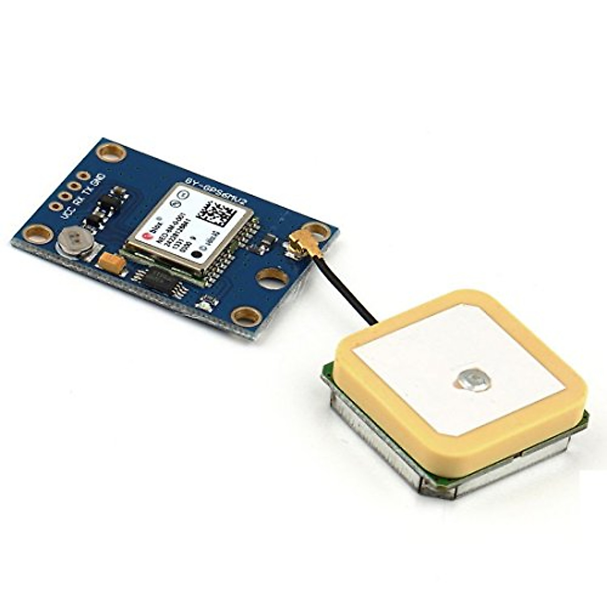 HiLetgo GY-NEO6MV2 NEO-6M GPS Flight Controller Module 3V-5V with Super Strong Ceramic Antenna for Arduino EEPROM APM 2.5