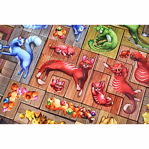 City of Games The Isle of Cats: Kittens + Beasts Expansion - Boardgame, Ages 8+