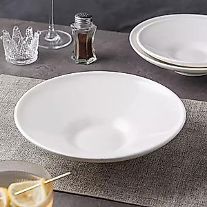 Dinner Plates Set Cold Dish Plate, Commercial Dish Plate Hotel Club Exquisite Tableware Deep Plate Creative Soup Plate Kitchen Salad Bowl (Size : Medium)
