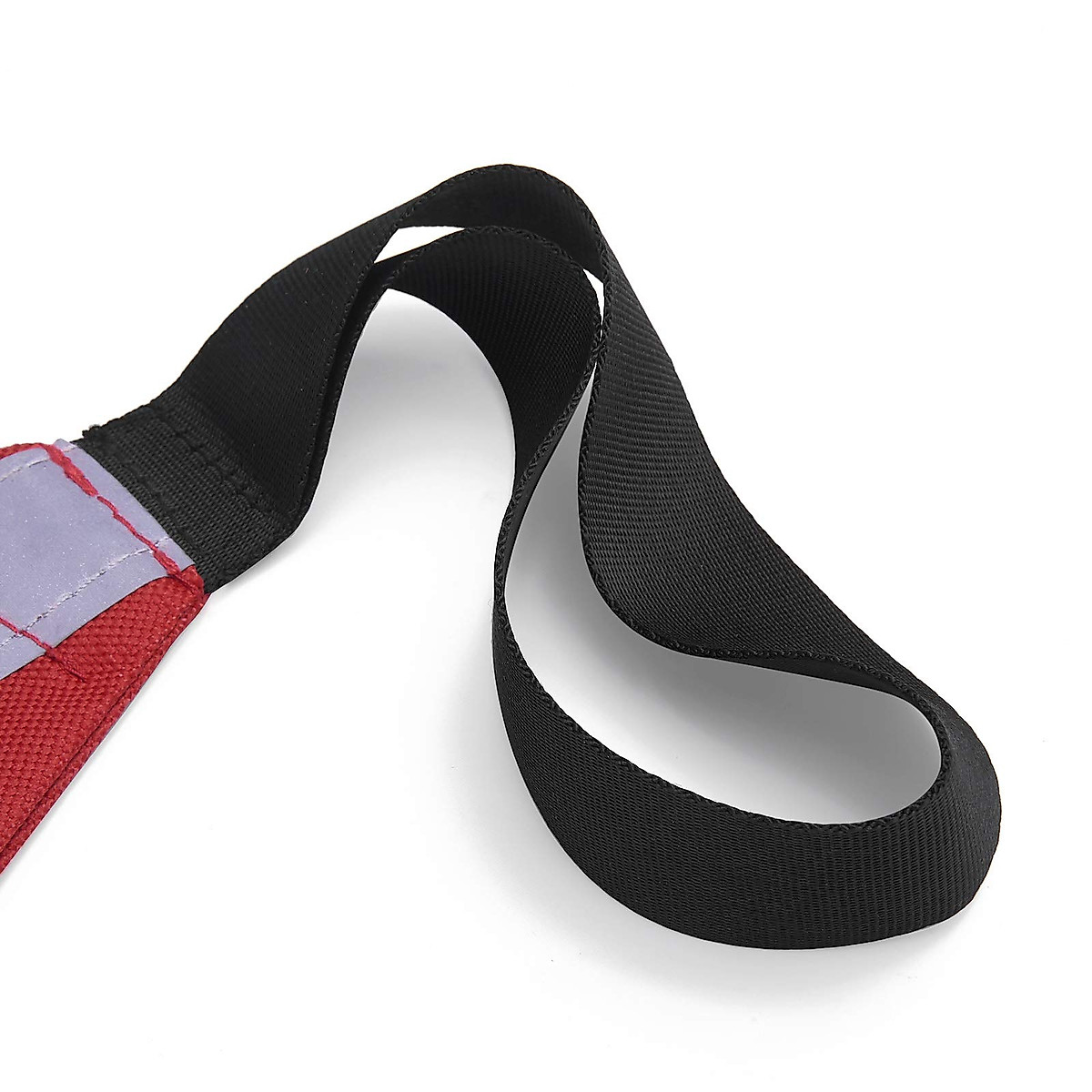 MOPHOEXII kayak safety flag canoe flag towing flag，kayak accessories safety kit，red kayak flag with Webbing Fit for Kayaks Canoes(Red with Reflective Strips)