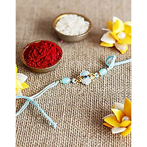 ARTISENIA Fancy Designer Rakhi Rakhi for Brother Raksha Bandhan Rakhi Bracelet for Bhaiya