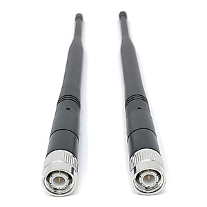 2 x UHF TNC Antennas for Telex Electro Voice RE1/2 REV SAFE FMR Mipro ACT