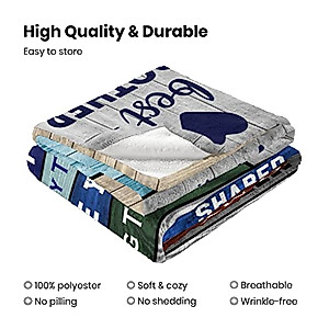 Gifts for Brother, Brother Gifts, Brother Gifts from Sister, Big Brother Gift - Gifts for Brother Adult, Gift for Brother, Birthday Gifts for Brother (Gifts for Brother, 60" X 50" Brother Blankets)