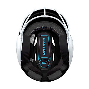 Easton | GHOST Softball Batting Helmet | Two-Tone Matt Black/White | T-Ball/Small