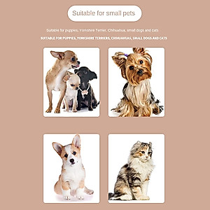 Thinslimer 4 Pack Cat & Dog Toothbrush 360 Degree Cleaning Soft Bristled Brush Dental Care Protect Teeth Deep Pet Tooth Easy to Carry Cleaning Tools for Pet Cat Dogs (Pink+Green)